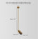 Lux Minimalist Line suspended rod spot light - in brass by Tudo and Co ...