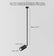 Lux Minimalist Line suspended rod spot light - in black by Tudo and Co ...