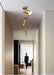 Lux Minimalist Line suspended rod spot light - in brass by Tudo and Co ...