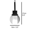 Ilili Minimalist Strand Pendant Light / Chandelier - Tudo&Co – Tudo And Co