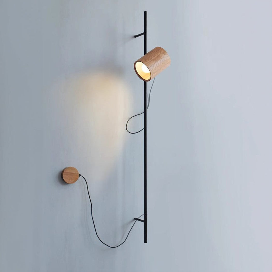 Umea Wooden Spotlight With Railing Wall Light : Tudo and Co – Tudo And Co