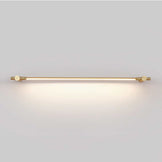 Chester Minimalist Line LED Brass Wall Light - Tudo and Co – Tudo And Co
