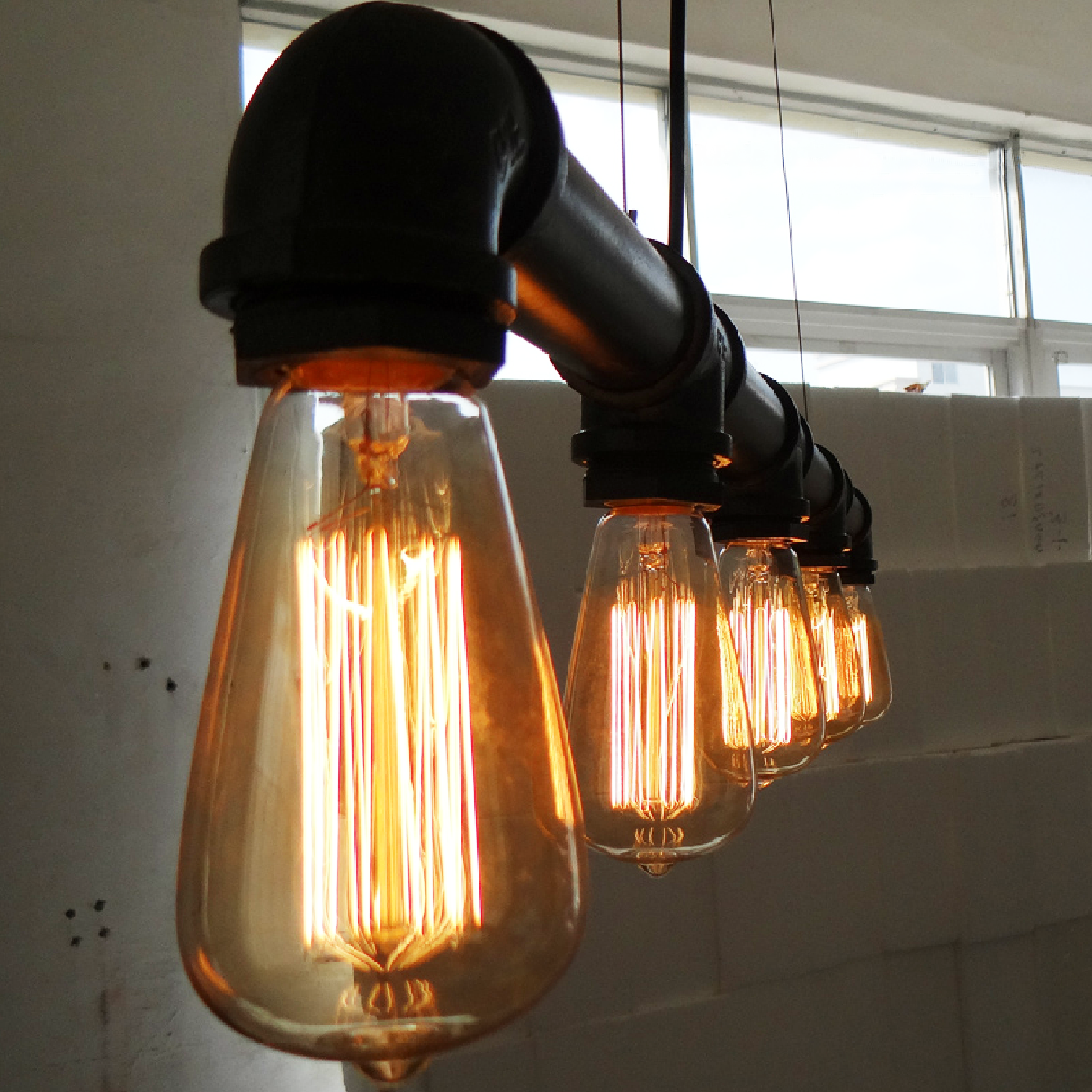 5 Head Water Pipe Industrial Pendant Light - Tudo&Co – Tudo And Co