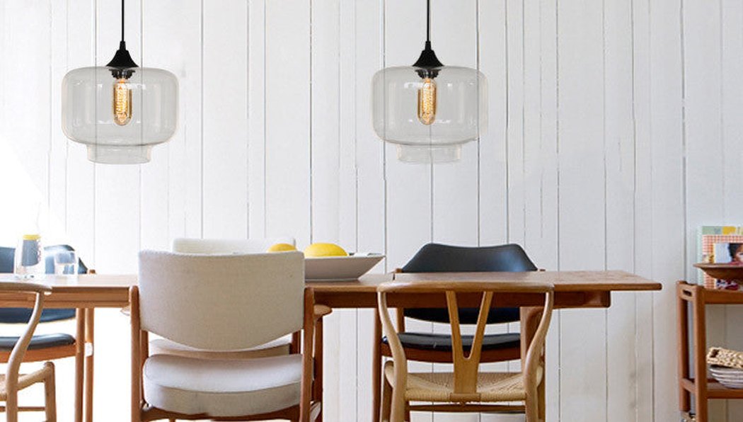 Positano Glass Shade Pendant Light - Tudo and co – Tudo And Co